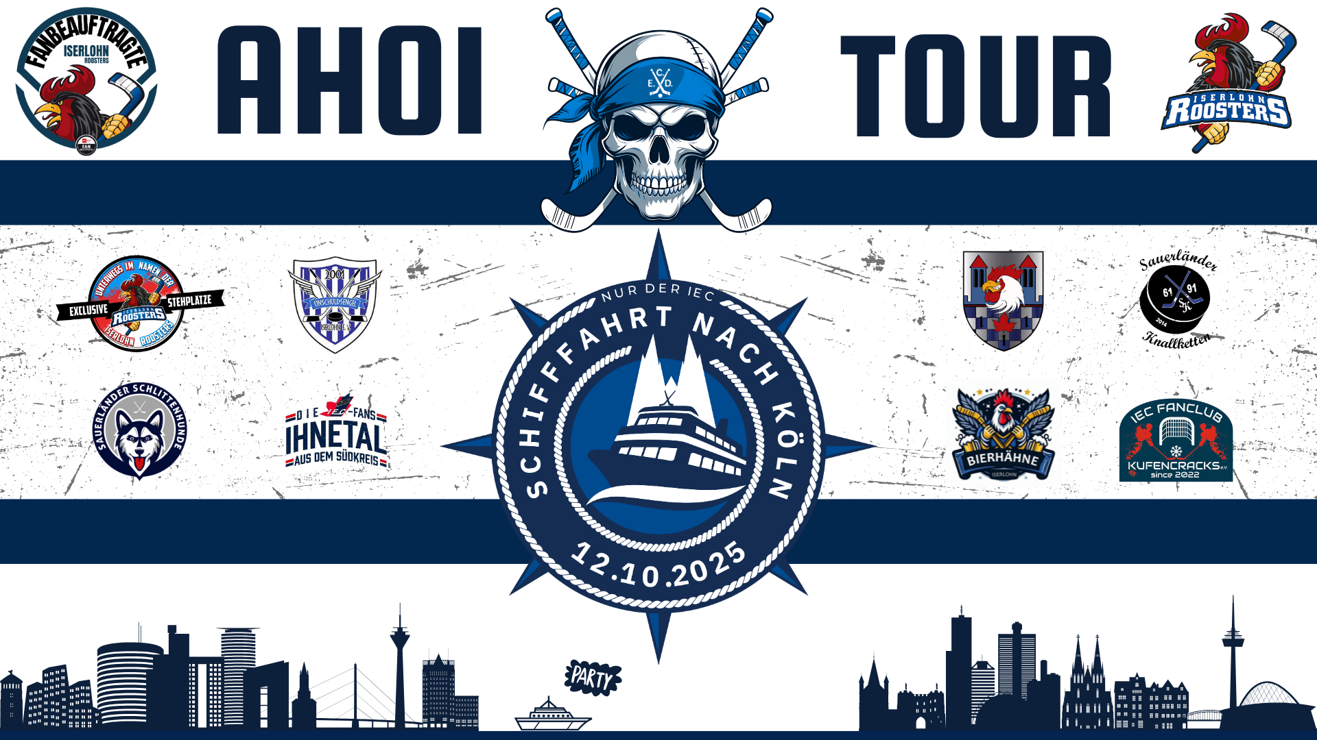 Mit dem Partyschiff nach Köln: Roosters planen besondere Auswärtsfahrt ...